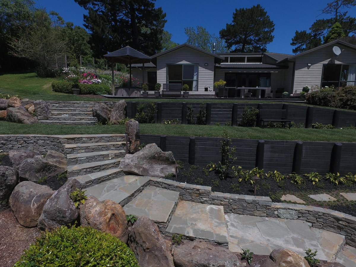 Slope Terracing – JP Landscape Design